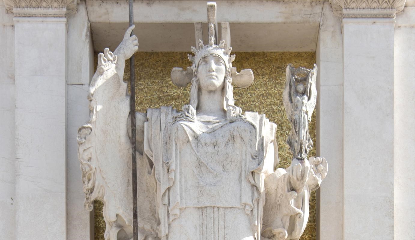 Angelo Zanelli e la Dea Roma